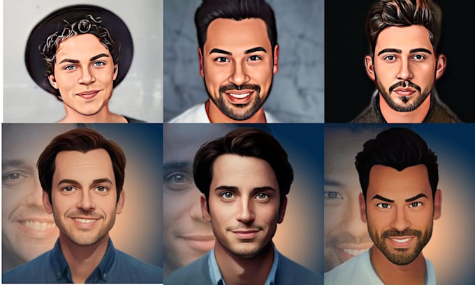 Turn photo into cartoon image expertly by Kcoool | Fiverr