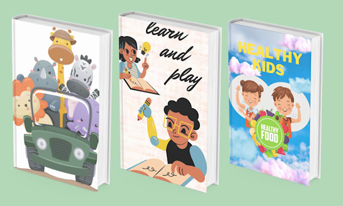 Create simple modern kids book covers by Sonalikavishwak | Fiverr
