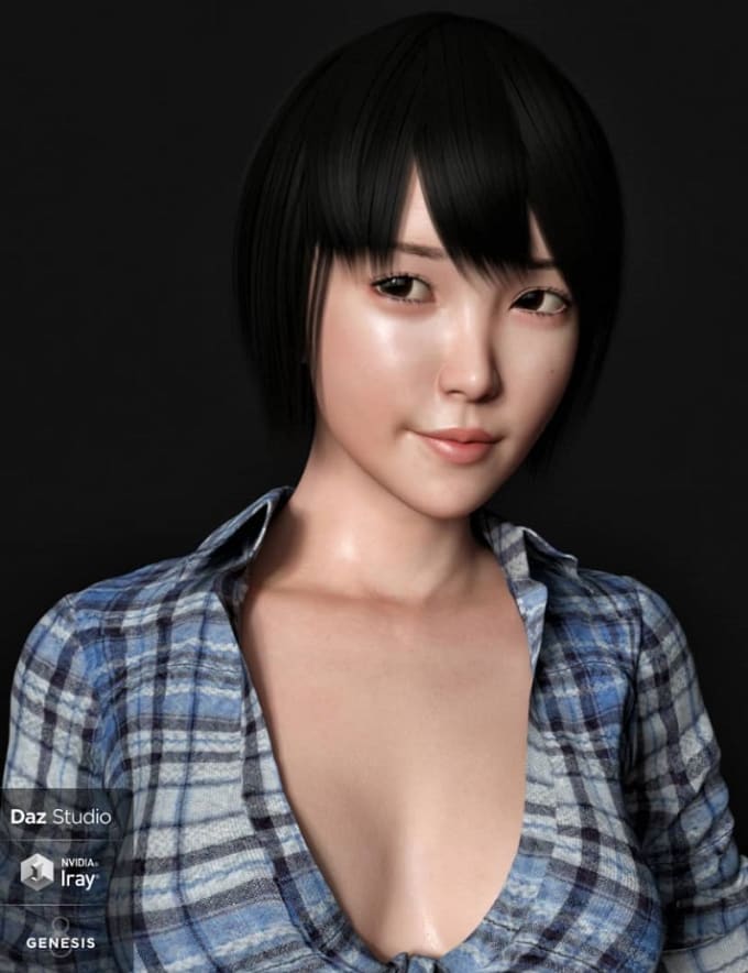 Create ultra realistic 3d daz character, 3d character modeling, using ...