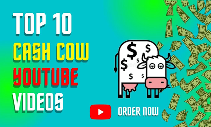 Create youtube automated cash cow channel and top 10 videos by ...