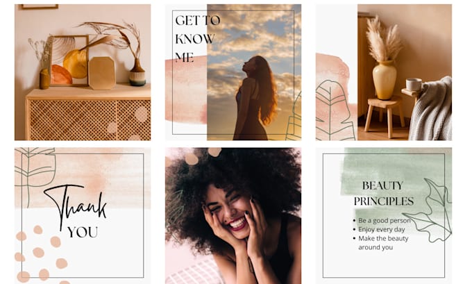 Design beautiful instagram posts for you within 24 hours by ...