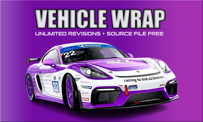 Design modern racing car wrap ,sports car, formula car wrap by ...