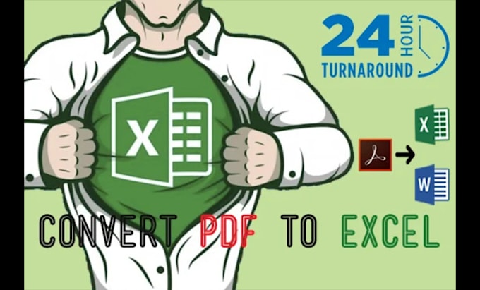 Convert pdf to excel by Thakar_harsh | Fiverr