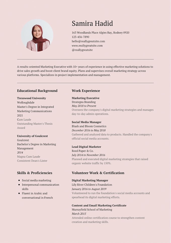 Write and upgrade your resume, cv and cover letter by Javeriabilall ...