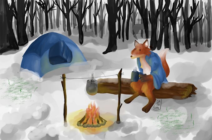 Character illustration, human, monster, furry, etc by Satancitoo | Fiverr