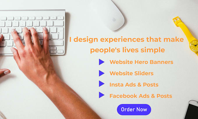 Do professional website banner, header, slider by Faria2206 | Fiverr