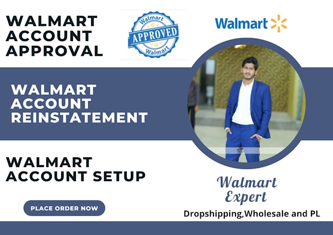 Do walmart reinstate and walmart account approval by Amanrasool | Fiverr