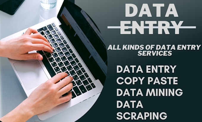 Data entry, copy paste, data mining, data scraping by Chusman203 | Fiverr