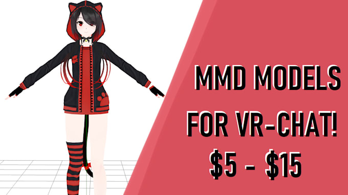 Make mmd models for vrchat by Luminary_ | Fiverr