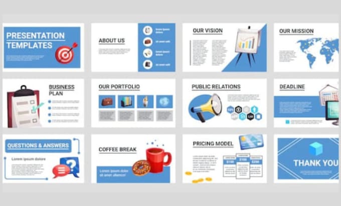 Design professional and unique presentation by Areeba_1319 | Fiverr