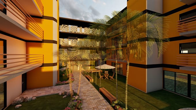 Do architecture 3d modeling and realistic rendering by Danipardo2922 | Fiverr