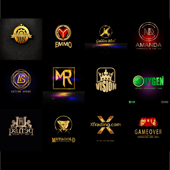 Design a unique and professional 2d or 3d logo by Metaredmask | Fiverr