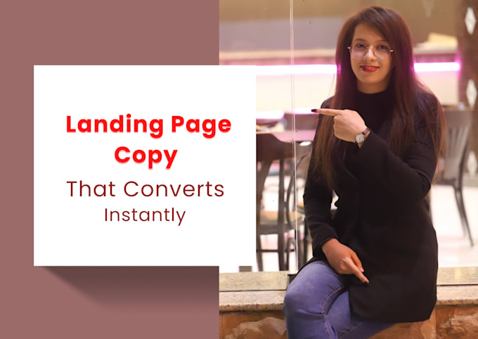Write converting landing page copy by Sara_saklab | Fiverr