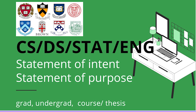 Improve your cs, ds, stat, apsc personal intent statement by Chaoge702 ...