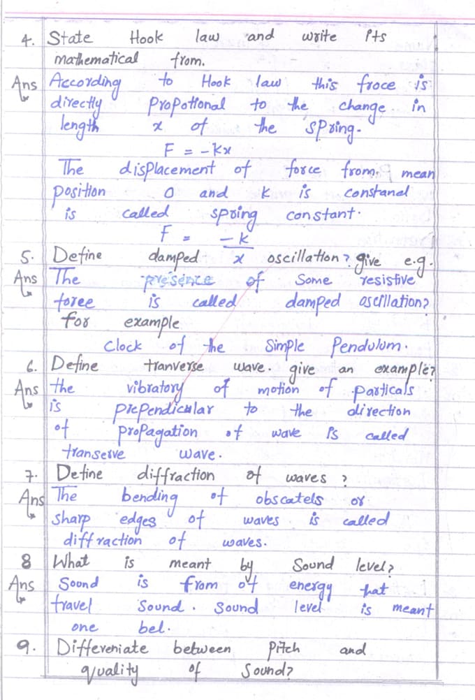 Do hand written work by Shahidmehmood19 | Fiverr