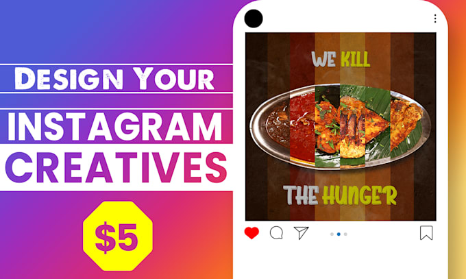 Design 6 beautiful instagram creatives by Sammydesignzz | Fiverr