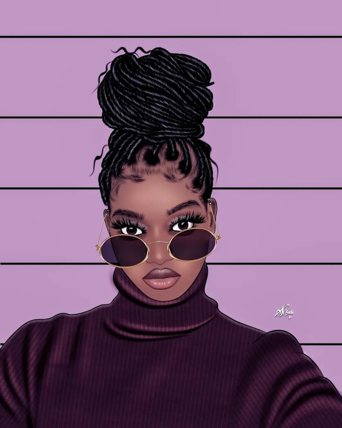 Create a cartoon look alike of your image provided by Oludhevin | Fiverr