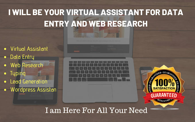 Be your virtual assistant for data entry and web research by Abu_maryam ...