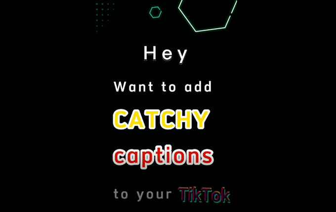 Add catchy captions to your videos by Mst333 | Fiverr