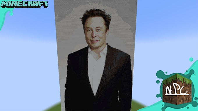Change any photo into minecraft pixel art by Npcmoment | Fiverr
