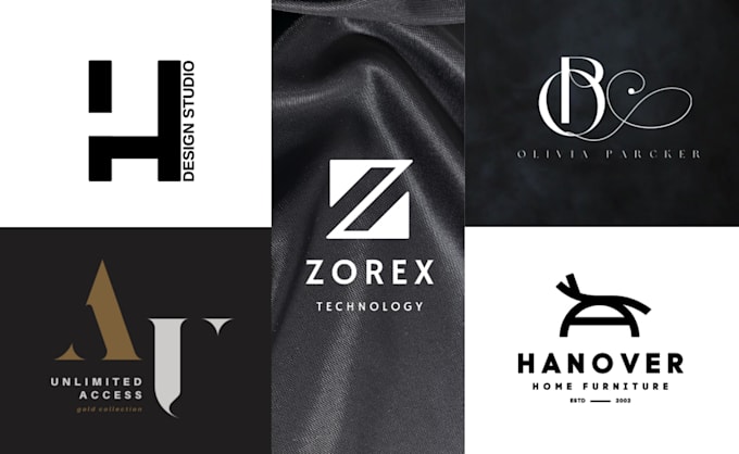 Design minimal word mark, letter mark and font logo by Azharistics | Fiverr