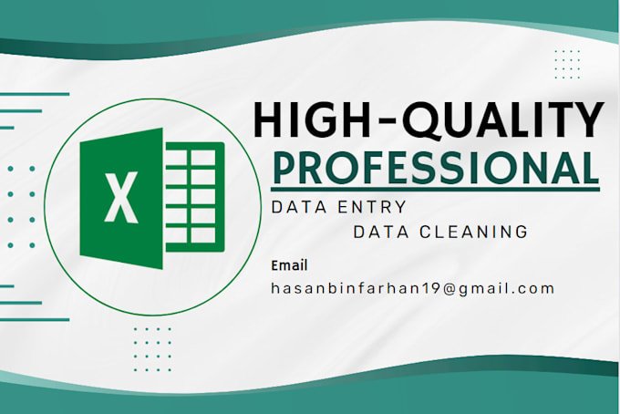 Excel data cleaning , excel data entry , excel data clean up by Marshall_09 | Fiverr