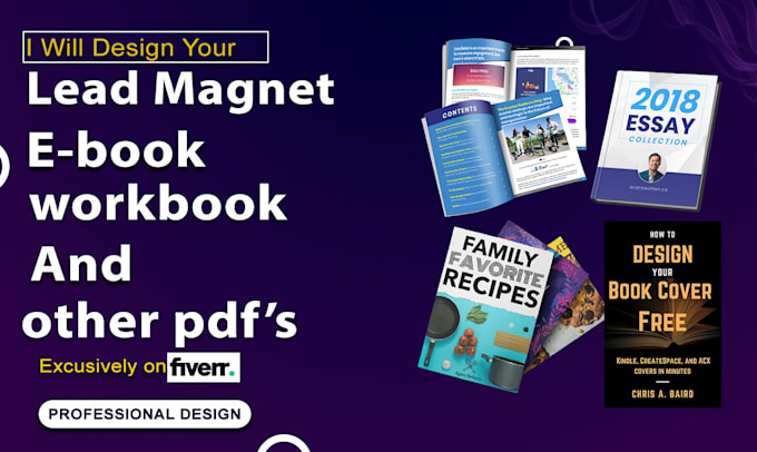 Design lead magnet, workbook, worksheet, ebook and freebie by Shazma_sh ...