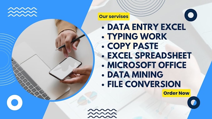 Do excel data entry copy paste typing and file conversion by Sudiptodutta333 | Fiverr