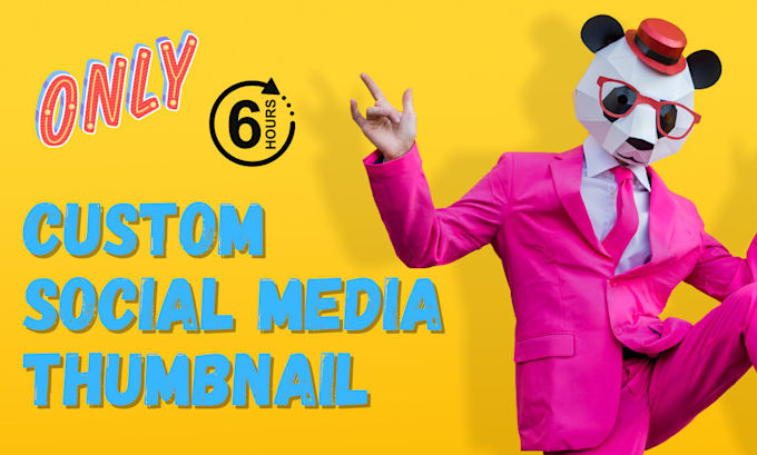 Design custom social media thumbnail design by Thilinadesign0 | Fiverr