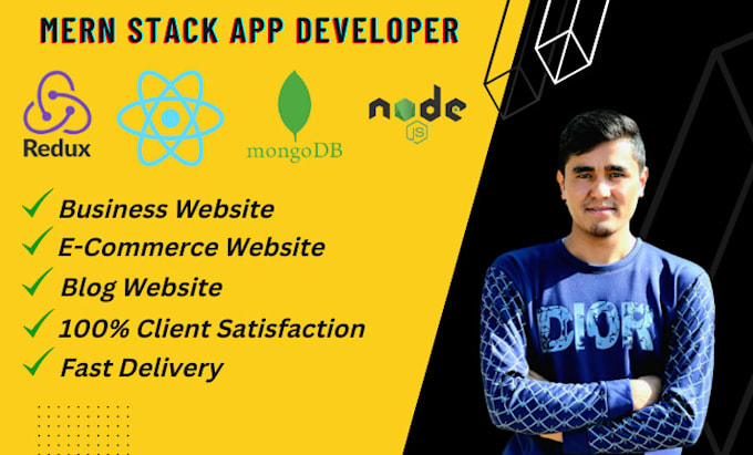 Be your full stack web developer as mern stack developer by Juujan | Fiverr