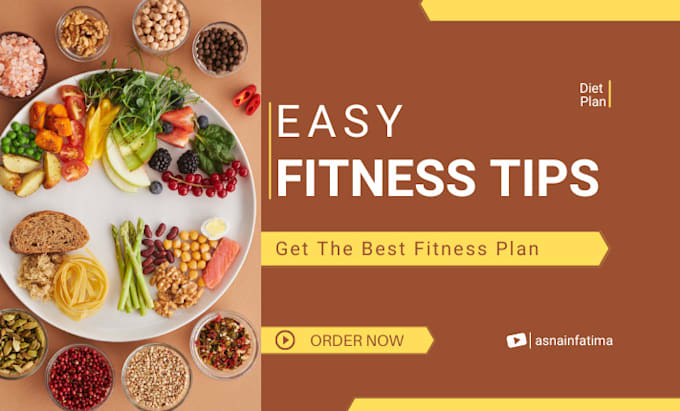 Create a fully customized fitness program with a nutrition plan or diet ...