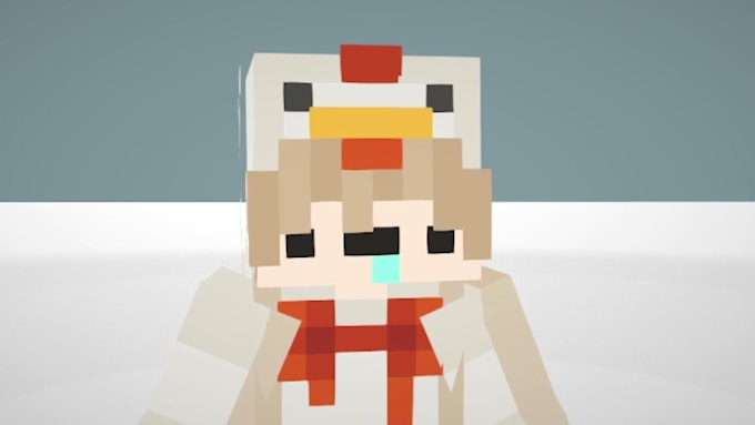 Transform your minecraft skin into a vtuber model by Linkgames774 | Fiverr