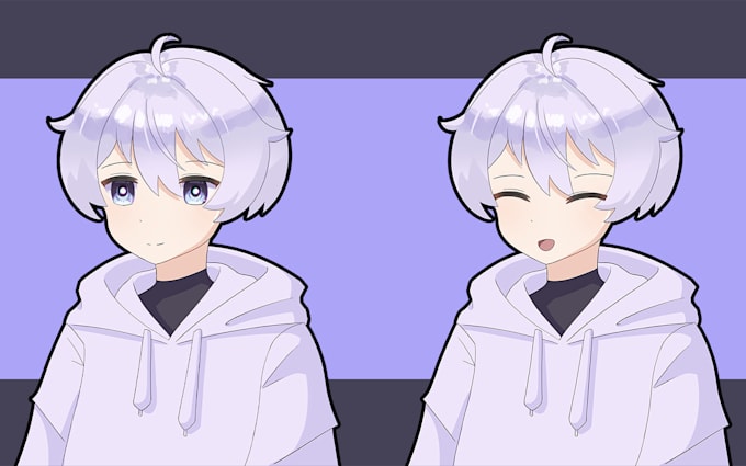 Draw a pngtuber for your stream by Wumboww | Fiverr
