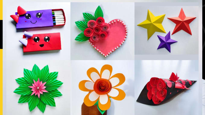 Create beautiful handmade paper crafts for your youtube channel by ...