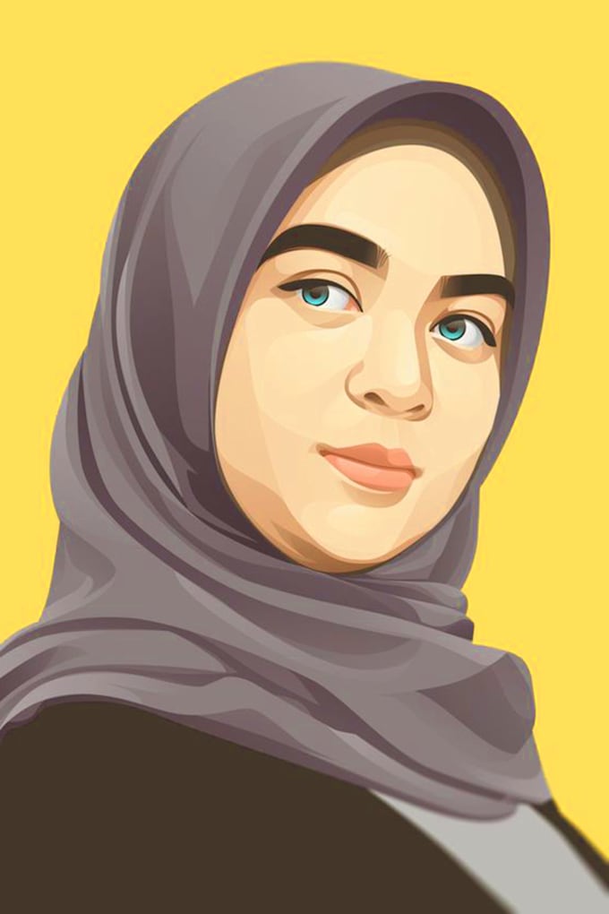 Make you photo into amazing vector art cartoon by Marzanneadriaa | Fiverr