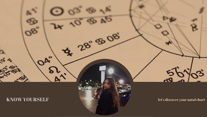 Help you about your natal chart by Beyzamira | Fiverr
