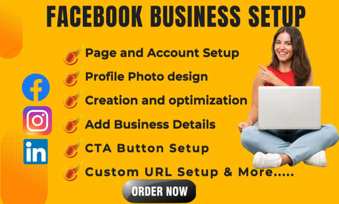 Create facebook business page, setup and optimized by Taspiyarahim | Fiverr
