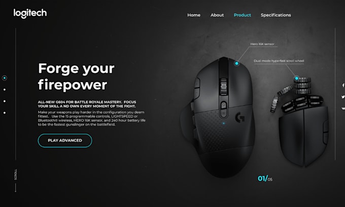 Be your react developer for your next web app by Hellomhoussam | Fiverr