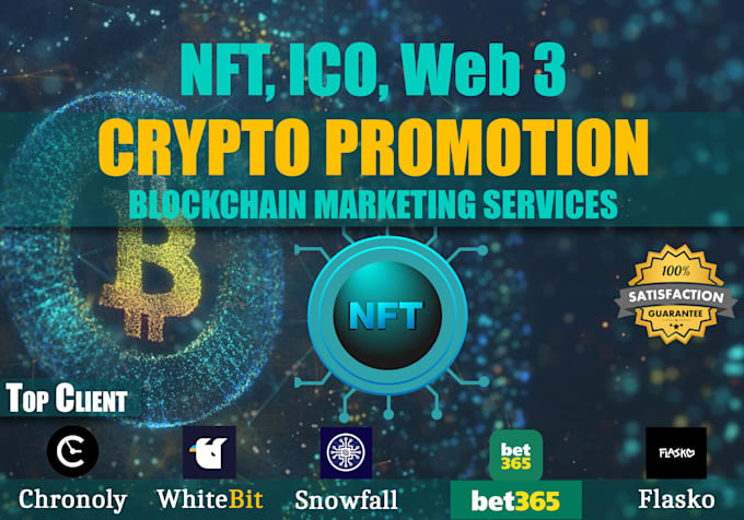 Do crypto promotion ico marketing, web3 or nft projects on quality crypto site by Radhegupta ...