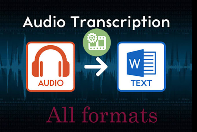 Transcription arabic audio files by Walid2709 | Fiverr