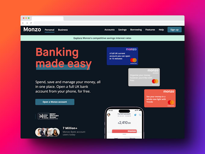 Create creative visually appealing ui ux design interfaces in figma by ...