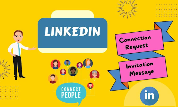Send invitation, message and connect with people in linkedin by Mamun ...