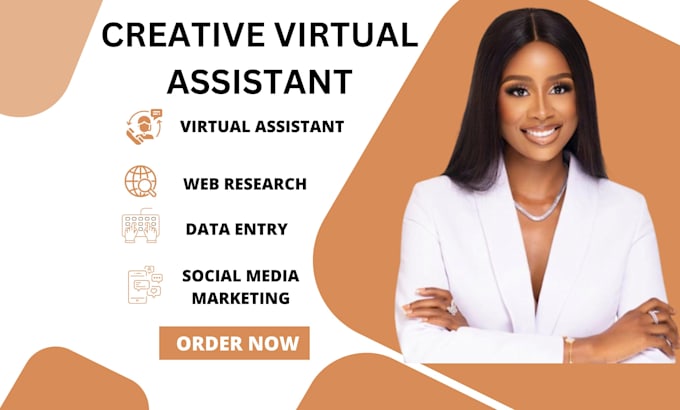 Be your personal creative virtual assistant data entry personal ...