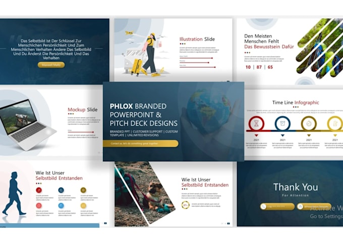 Design presentation, ppt slides, business ppt in canva by Laiba ...