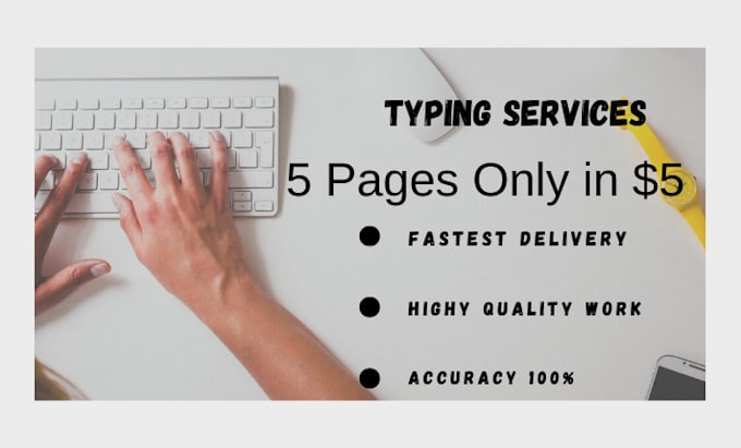 Do fast typing job and copy paste, by Honeyraj990 | Fiverr
