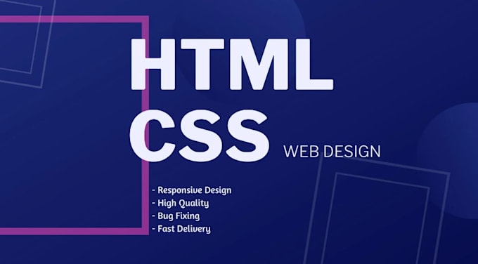 Responsive create website with html and css by Saifsoomro266 | Fiverr