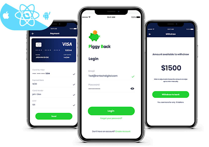Develop mobile apps in react native by Maliksaran | Fiverr