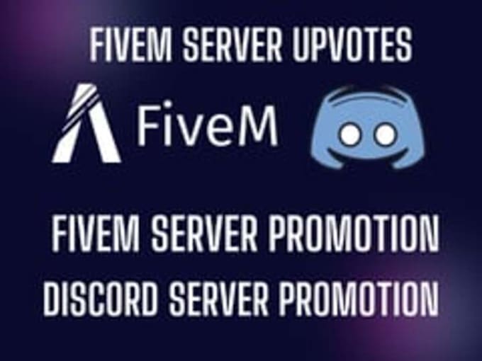 Fivem discord server promotion, fivem promotion for active fivem server ...