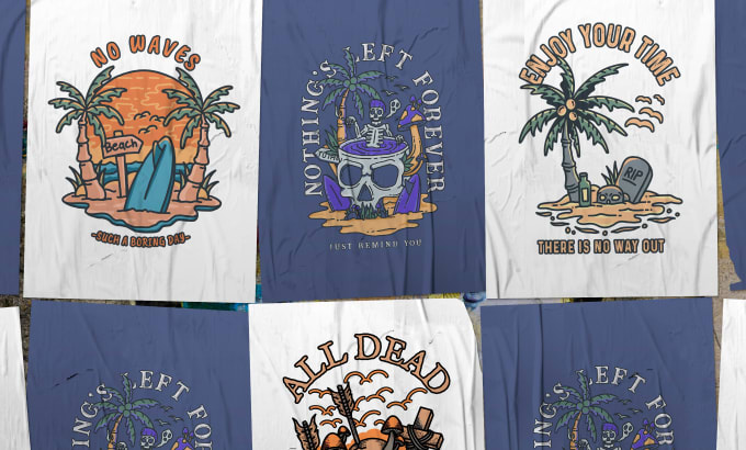 Create custom monoline illustration for your clothing brand by ...