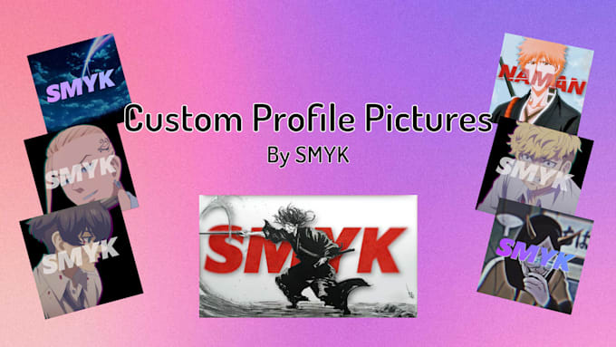 Create a custom anime or manga based profile picture by Smyk07 | Fiverr